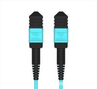 China OM3 Mpo To Mpo Fiber Cable Indoor Data Center Waterproof Mtp Patch Cord for sale