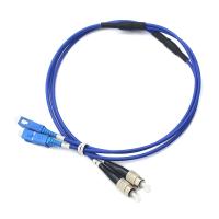 China LSZH Duplex Sc Fiber Patch Cable Lc Fiber Jumper SC/UPC To FC/UPC for sale
