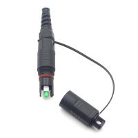 China Outdoor Reinforced Optitap SC APC Waterproof Fast Connector Corning Type for sale