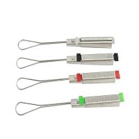 China Optical Fiber Cable Drop Wire Clamp Flat Structure Stainless Steel for sale