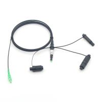 China 3-in-1 Fast Connector Pre-connectorized FTTH Drop Cable G657A2 SM for sale