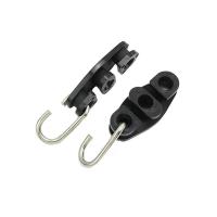 China Outdoor Insulated Drop Wire Anchor Clamp ABS And Galvanised Steel for sale