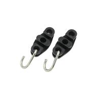China Outdoor Insulated Drop Wire Anchor Clamp ABS And Galvanised Steel for sale