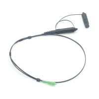 China FTTH Drop Cable With 2 in 1 Fast Connector for sale
