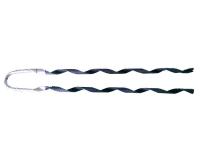 China Aluminum Alloy Preform Guy Grips with Insulation Coating for sale