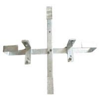 China Galvanized Steel Fiber Optic Electric Cable Storage Assembly On Steel Pole for sale