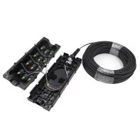 China IP68 Waterproof 12 Ports MST Multiport Service Terminal Enclosure With Drop Cable for sale