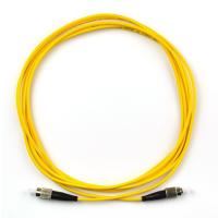 China LSZH FC To FC Single Moder Fiber Optic Patch Cord 1m 2m 5m for sale