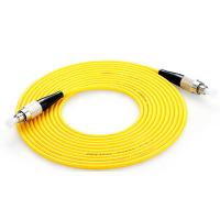 China LSZH FC To FC Single Moder Fiber Optic Patch Cord 1m 2m 5m for sale