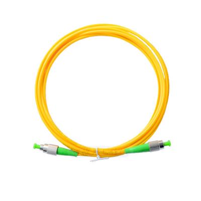 China PVC LSZH Fiber Optic Jumper FC APC To FC APC SM SX 2.0mm, 3.0mm for sale