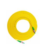 China PVC LSZH Fiber Optic Jumper FC APC To FC APC SM SX 2.0mm, 3.0mm for sale