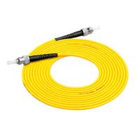 China SM SX G657A1 ST To ST Fiber Optic Patch Cord 2.0mm, 5meter for sale