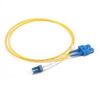China SM Duplex LC UPC To SC UPC Fiber Optic Patch Cable 2.0MM, G657A1, 3meters for sale