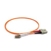 China MM 50/125 DX LC To SC Fiber Optic Patch Cord 2.0mm for sale