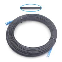China Indoor 1 Core 2 Cores 2.0x3.0mm SC UPC To SC UPC FTTH Drop Cable Patch Cord LSZH for sale