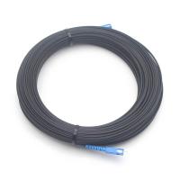 China Indoor 1 Core 2 Cores 2.0x3.0mm SC UPC To SC UPC FTTH Drop Cable Patch Cord LSZH for sale