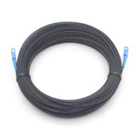 China Indoor 1 Core 2 Cores 2.0x3.0mm SC UPC To SC UPC FTTH Drop Cable Patch Cord LSZH for sale
