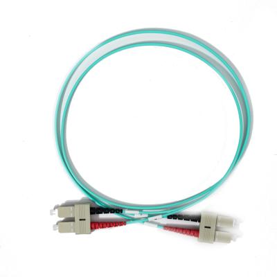 China MM DX 2.0mm SC UPC To SC UPC Fiber Optic Patch Cord 7meter LSHZ for sale