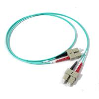 China MM DX 2.0mm SC UPC To SC UPC Fiber Optic Patch Cord 7meter LSHZ for sale