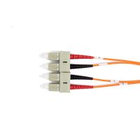 China 2.0mm Multimode Fiber Optic Patch Cables Duplex SC UPC To SC UPC 10meter for sale