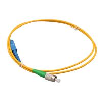 China Indoor SC UPC to ST UPC 9/125μm Fiber Optic Patch Cable LSZH Singlemode Simplex for sale