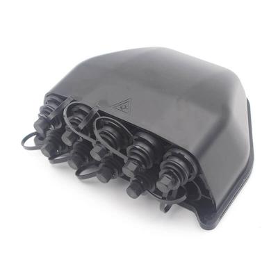 China Pole mounted 10 Port NAP Pre-Connected Fiber Optic Box for sale