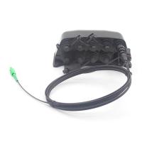 China Pole mounted 10 Port NAP Pre-Connected Fiber Optic Box for sale