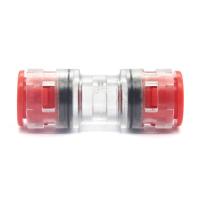 China HDPE Straight Connector for Micro Duct 3/4/5/6/7/8/10/12/14/16/18/22mm for sale