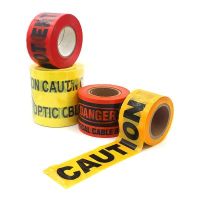 China Fiber Optic Non-detectable Underground Warning Tape Customized Size/Color for sale