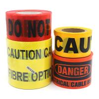 China Fiber Optic Non-detectable Underground Warning Tape Customized Size/Color for sale