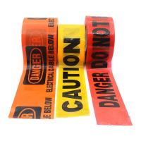 China Fiber Optic Non-detectable Underground Warning Tape Customized Size/Color for sale