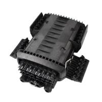 China 16/24 Cores FTTH Drop Cable Type Fiber Optic Splice Splitter Closure for sale
