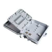 China 12 Cores FTTH Fiber Optic Distribuction Box For Outdoor Wall Mount for sale