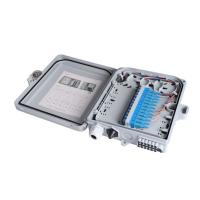 China 12 Cores FTTH Fiber Optic Distribuction Box For Outdoor Wall Mount for sale