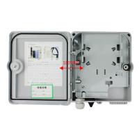 China 1:8 PLC Splitter FTTH Fiber Optic Distribuction Terminal Box for sale