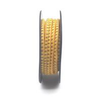 China PVC Yellow Or Black Cable Markers In 1000pcs A Roll for sale