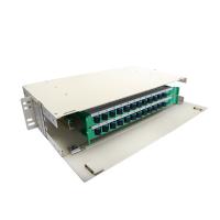 China 2U 19 Inch 12/24 Core Full Box Fiber Optic Distribution Frame Patch Panel ODF for sale