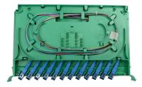 China 2U 19 Inch 12/24 Core Full Box Fiber Optic Distribution Frame Patch Panel ODF for sale