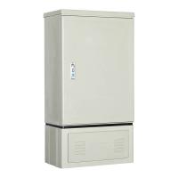 China SMC 144 F Fiber Optic Cross Cabinet IP55 Floor Standing for sale