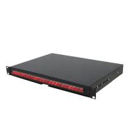 China Indoor FC Connectors Rack-Mounted Fiber Optic Panch Panel ODF for sale