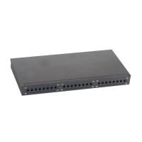 China Indoor FC Connectors Rack-Mounted Fiber Optic Panch Panel ODF for sale
