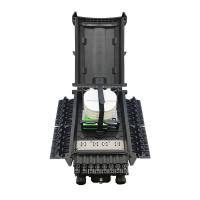 China Waterproof IP68 FTTH Fiber Optic Outdoor Distribuction Box 16 cores for sale