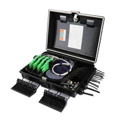 China FTTH 16 Core Fiber Optic Distribution Box ABS PC IP65 for sale