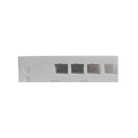 China White 4-Port FTTH Terminal Box with SC LC Adapters for sale