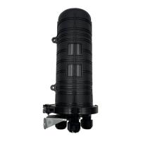 China 96 Core Dome Fiber Optic Splice Closure IP67 4 Ports PP ABS for sale