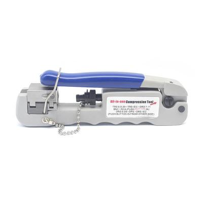 China Industrial 360° Compression Tool for BNC RCA TRS DRS Cables for sale