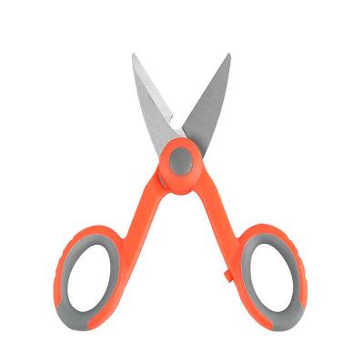 China Stainless Steel Kevlar Shears Scissors with PP+TPR Handle for sale