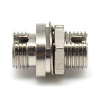 China FC UPC D Type Fiber Optic Adapter 0.2dB Loss 500 Cycles for sale