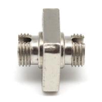 China FC UPC Square Fiber Optic Adapter, <0.2dB Insertion Loss for sale