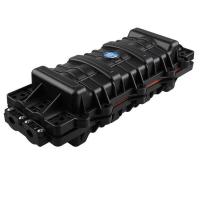 China 2 In 2 Out Horizontal Fiber Optic Splice Closure for 12 Cores To 120 Cores with -40℃ to +65℃ Temperature Range for sale